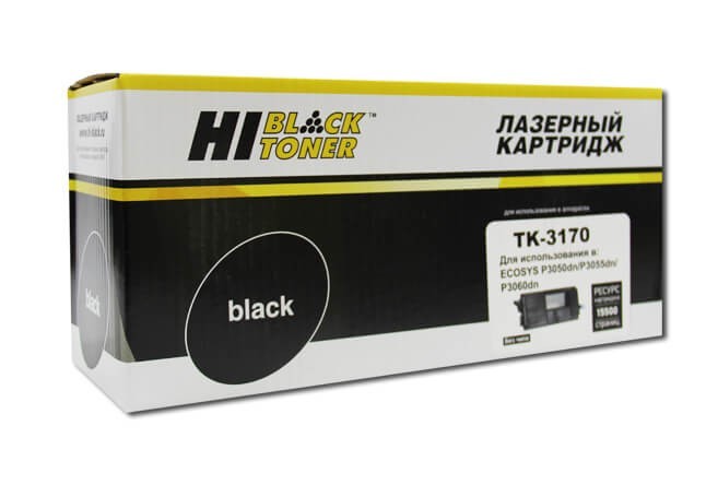 Купить Тонер-картридж Hi-Black (HB-TK-3170) для Kyocera P3050dn/P3055dn ...