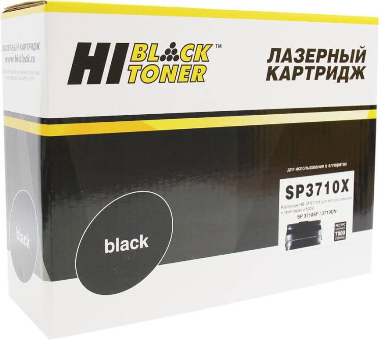 Купить Картридж Hi-Black (HB-SP3710X) для Ricoh Aficio SP 3710SF/3710DN ...