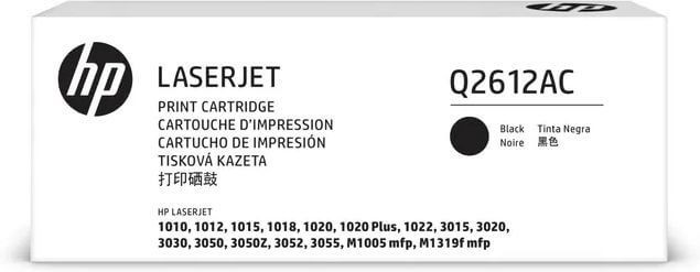 Купить Q2612AC (12A) оригинальный картридж в корпоративной упаковке HP ...